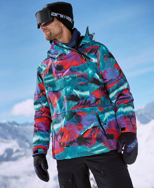 Snowstorm Mens Snow Jacket - Active Red – Animal