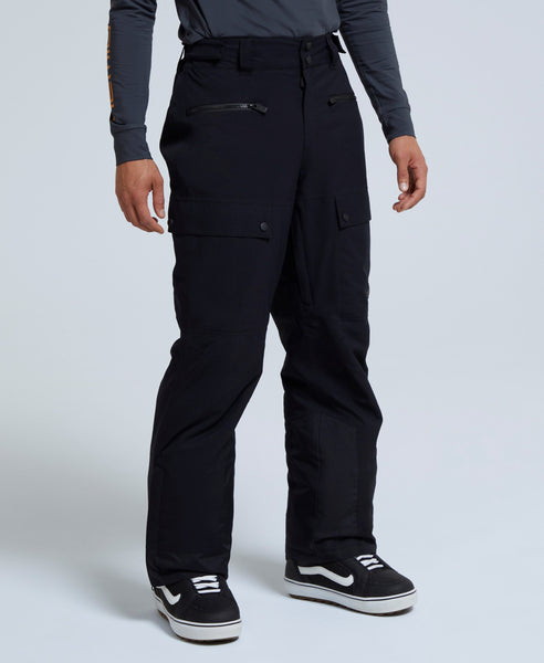 Glaze Mens Snow Pants - Jet Black – Animal