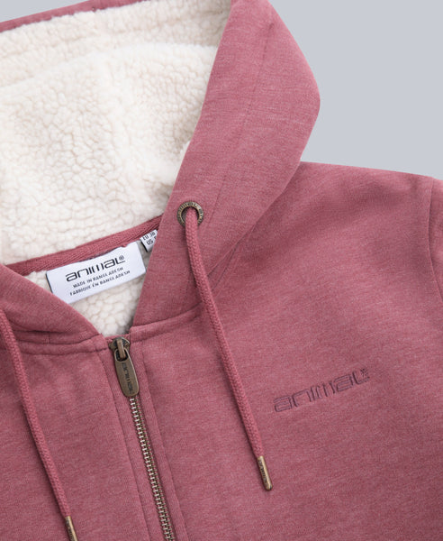 Zuri Womens Hoodie - Pink – Animal