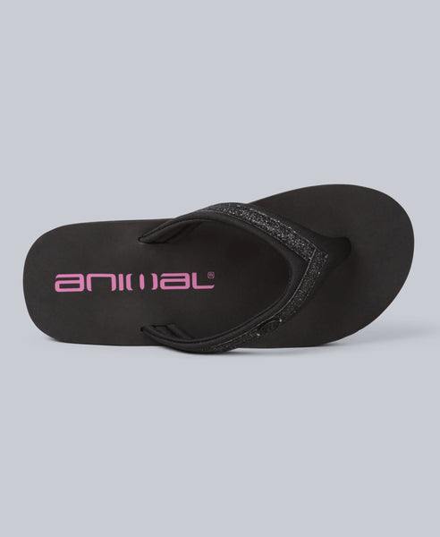 Swish Kids Flip-Flops - Charcoal – Animal