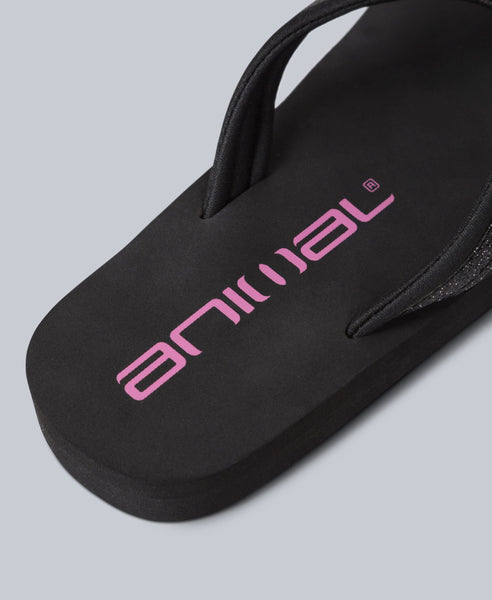 Swish Kids Flip-Flops - Charcoal – Animal