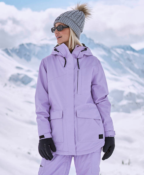 Tignes Womens Snow Jacket - Lilac – Animal
