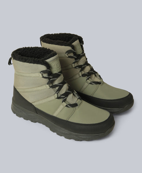Filey Mens Snow Boots - Khaki – Animal