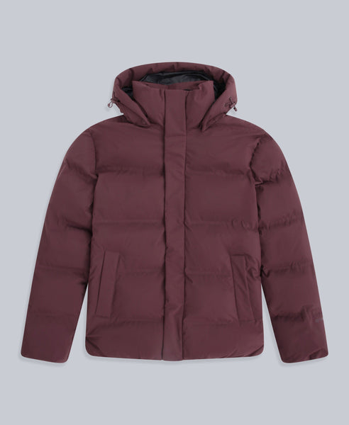 Nimbus Mens Padded Jacket - Dark Burgundy – Animal