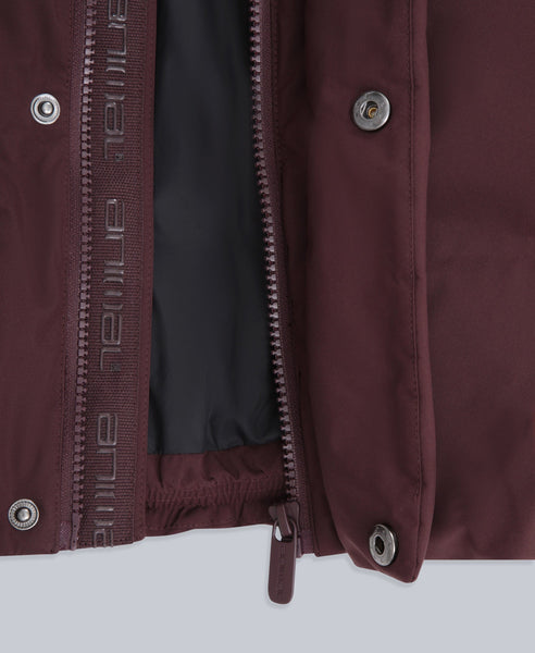 Nimbus Mens Padded Jacket - Dark Burgundy – Animal