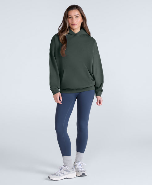 Idol Womens Drop Shoulder Hoodie - Dark Green – Animal