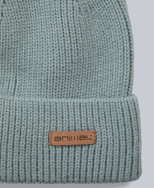 Rowan Beanie - Light Teal – Animal