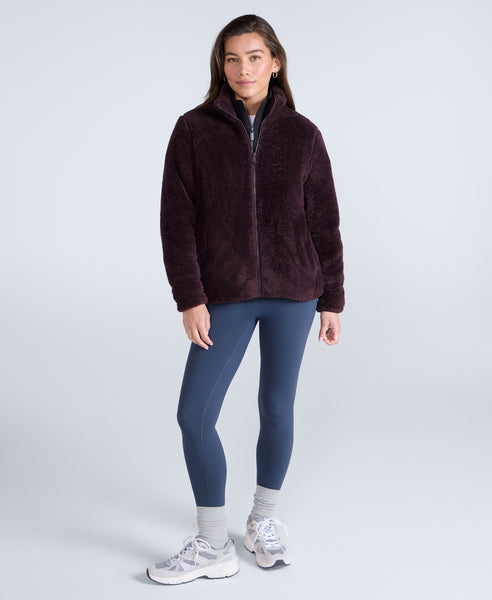 Teddy Womens Full Zip Fleece - Berry – Animal