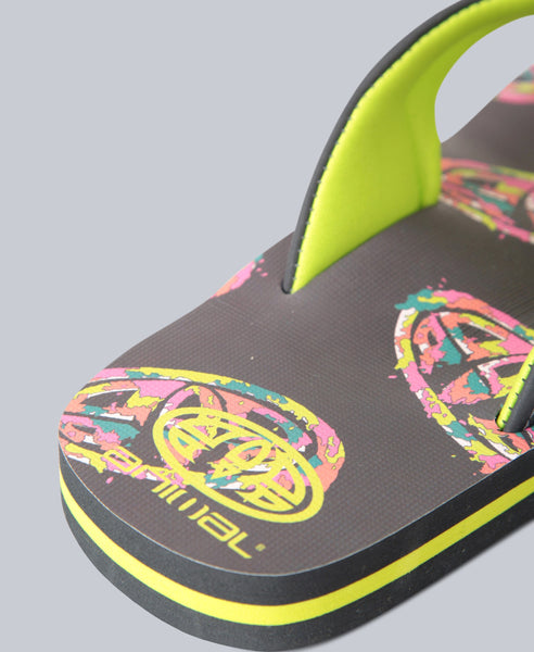 Jekyl Kids Flip-Flops - Lime – Animal