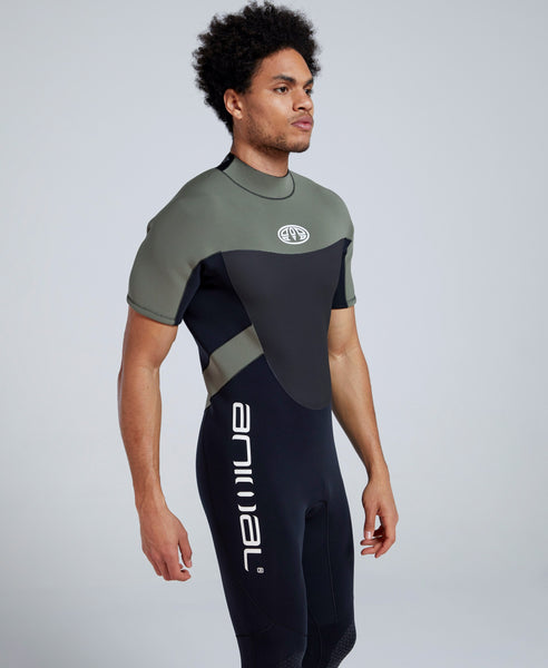 Logan Mens 4mm Wetsuit - Black – Animal