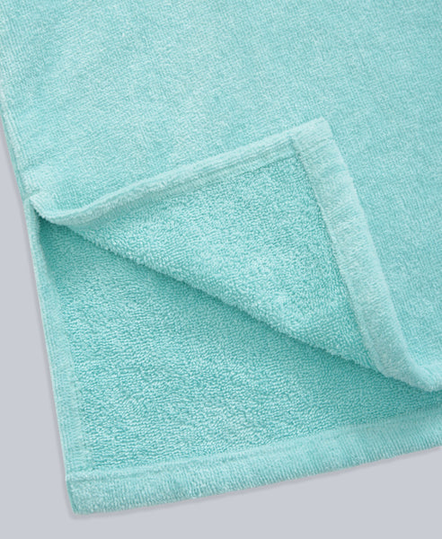 Gill Kids Towelling Poncho - Turquoise – Animal